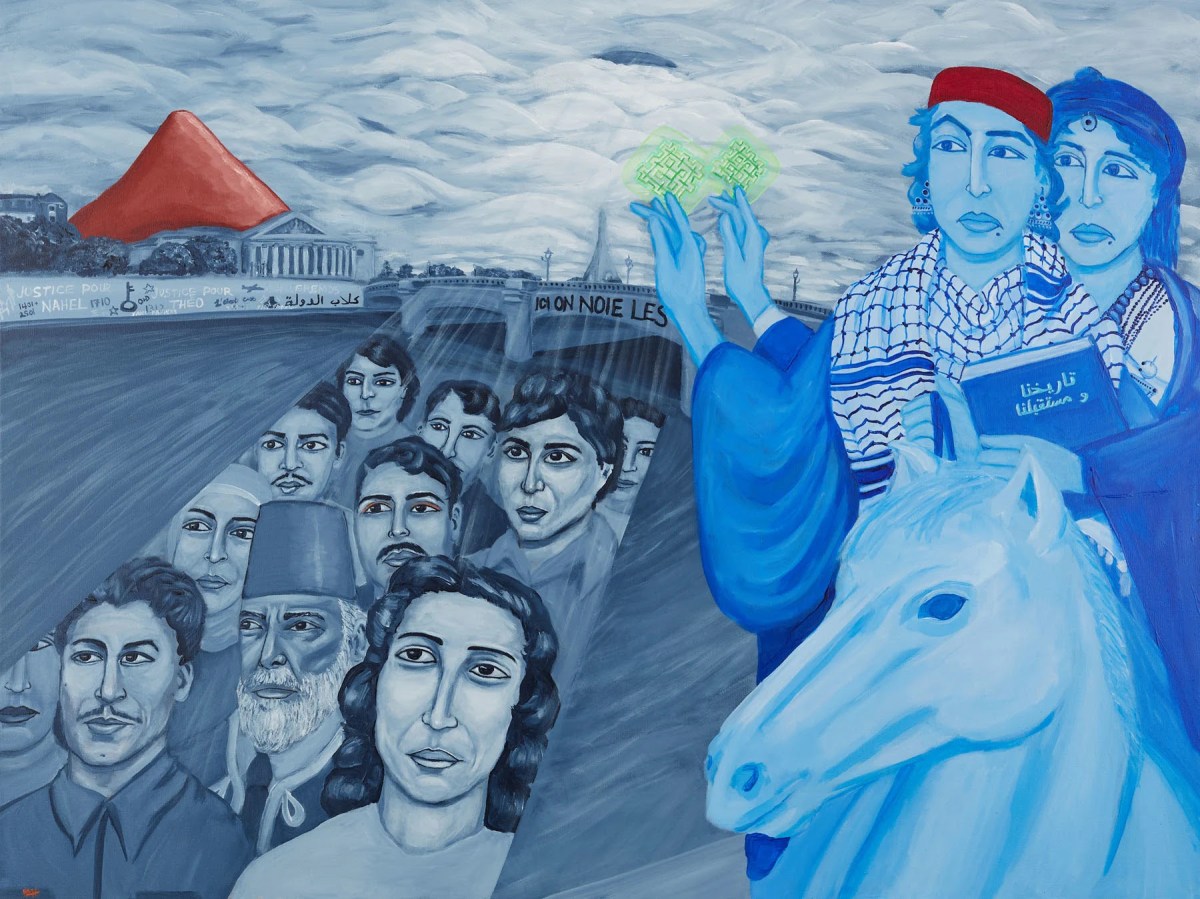 Massoud Hayoun — Paintings unraveling personal and collective Arab ...